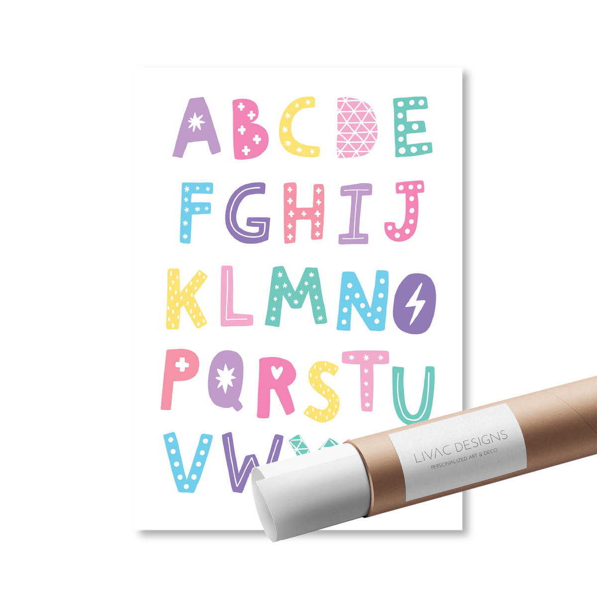 ABC poster – Livac Designs