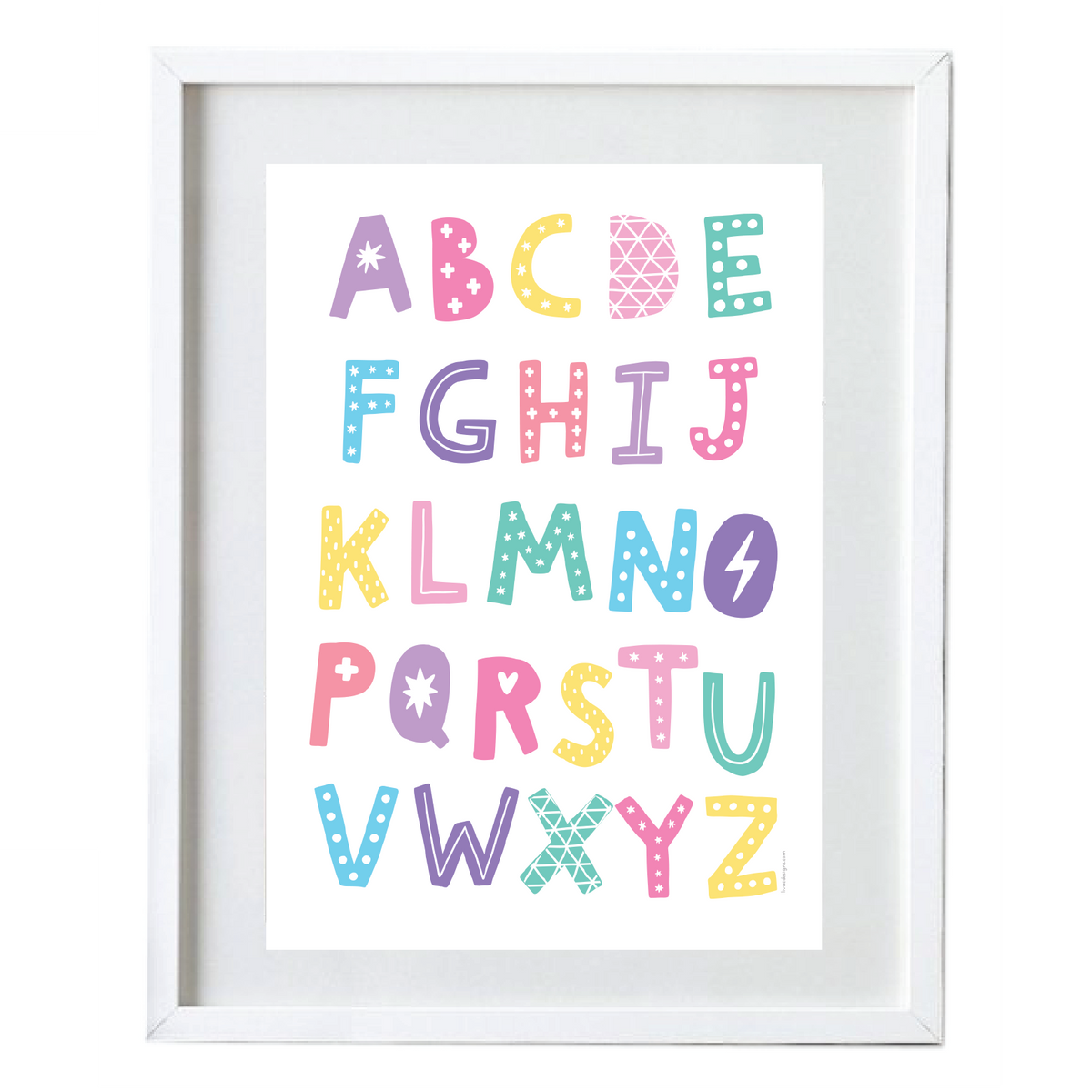 ABC poster – Livac Designs